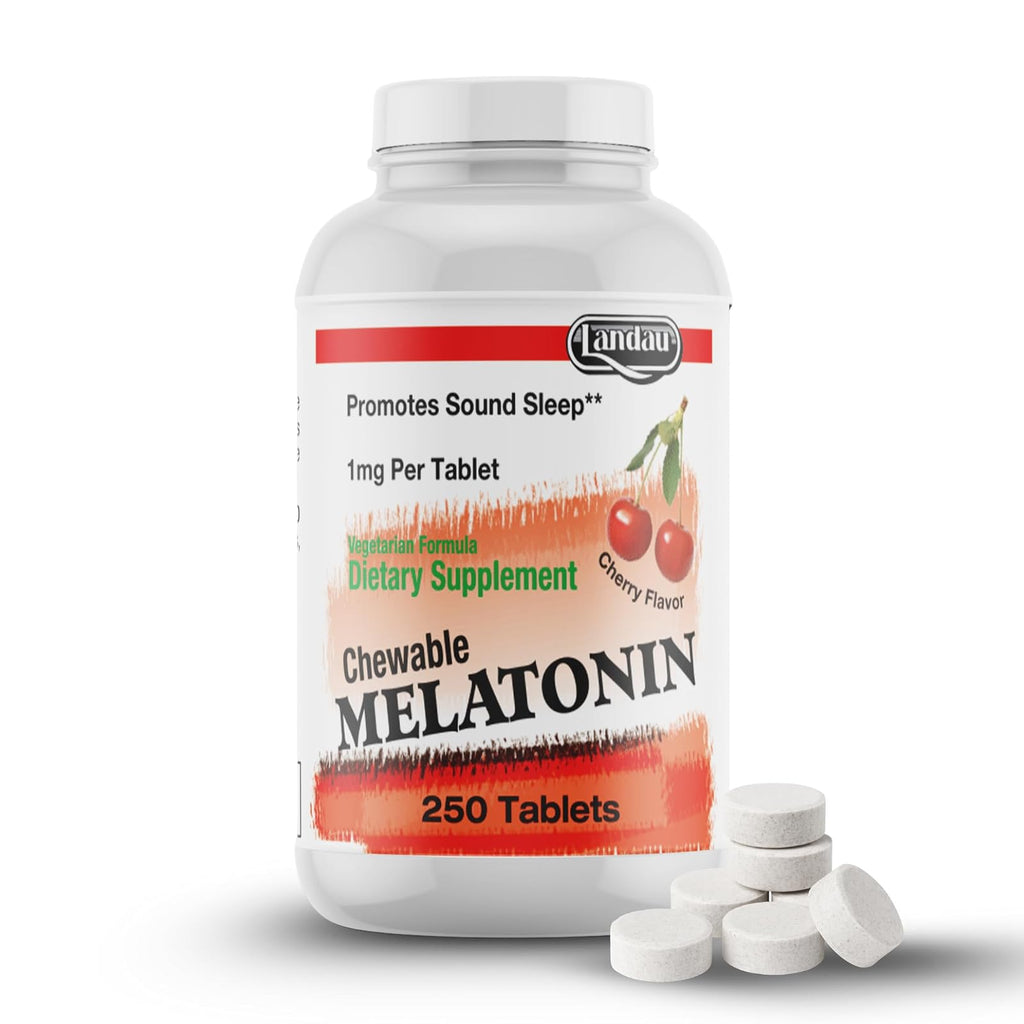 Landau melatonin chewable tablets