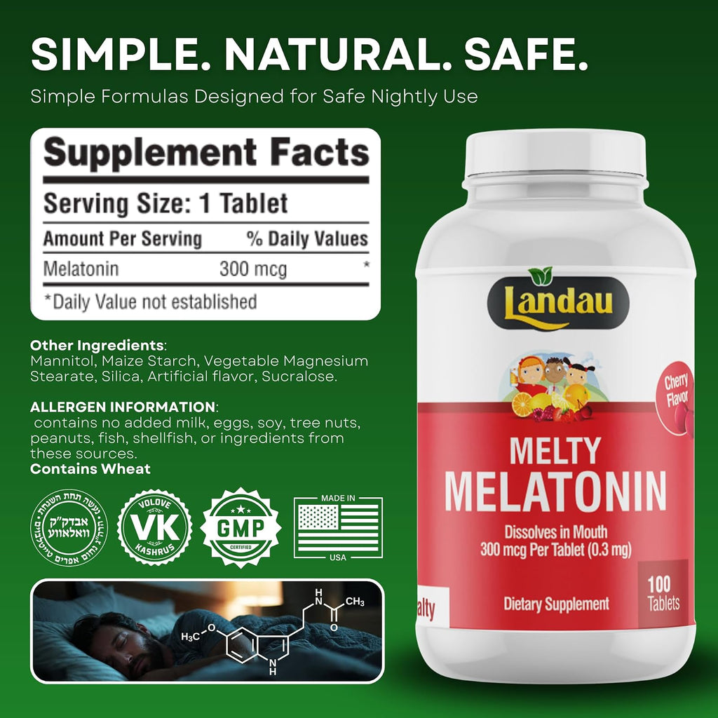 Landau melatonin for better relaxation