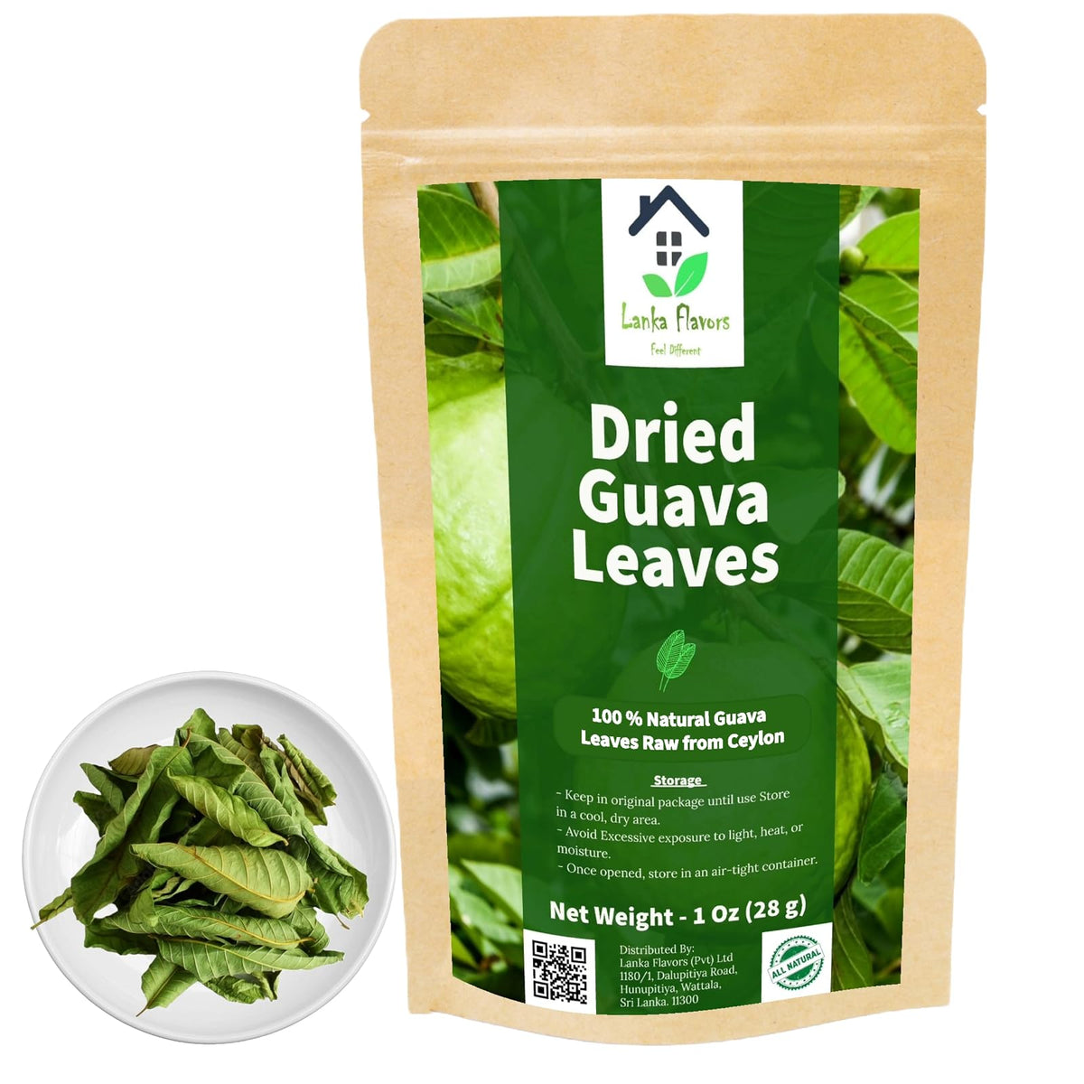 Lanka Flavors dried guava leaves tea