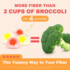 LanranBee fiber gummies for gut health