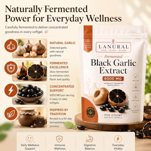 Lanural garlic extract for immunity
