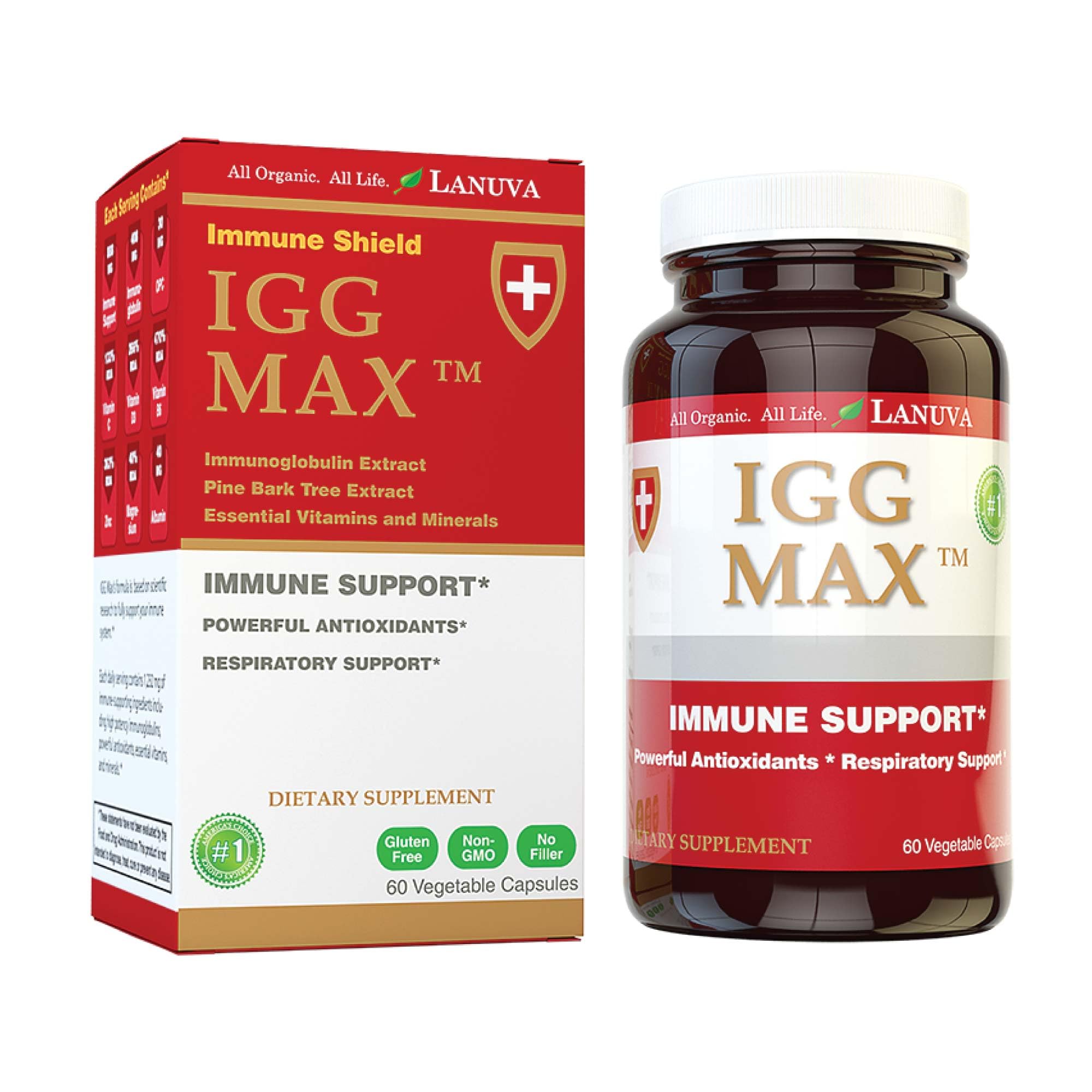 Lanuva IGG Max immune support booster