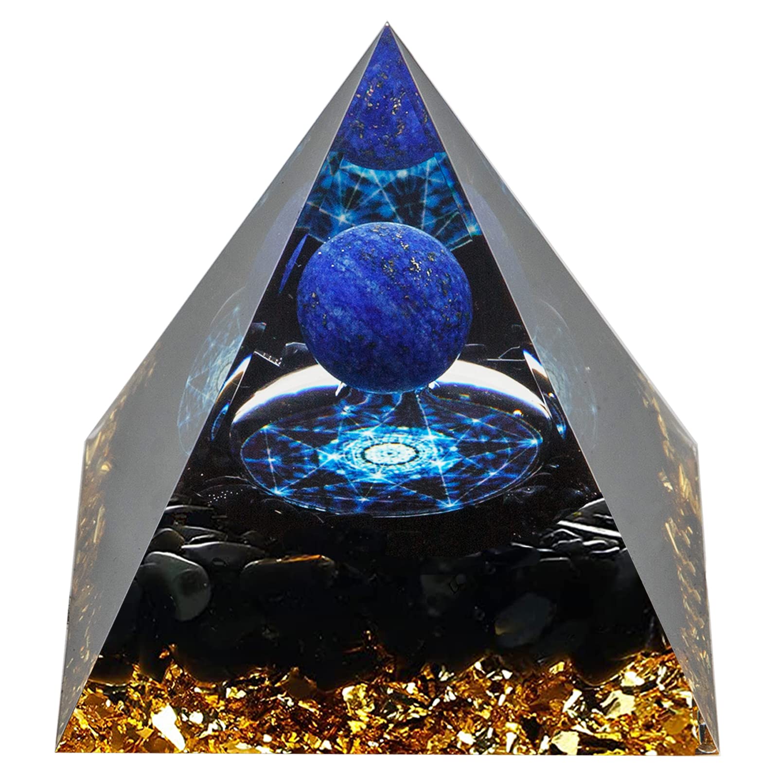 Lapis Lazuli orgone pyramid for healing