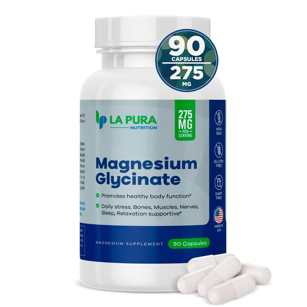 LaPura magnesium glycinate for stress relief