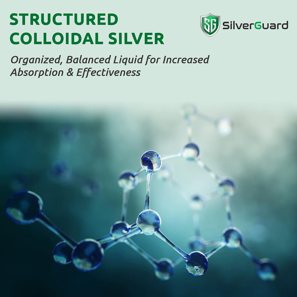 Large 128 oz colloidal silver bottle