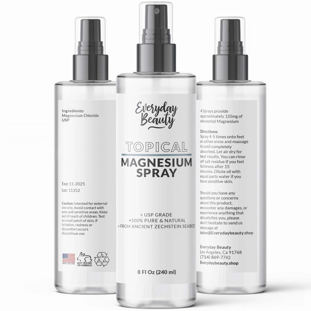 large 8 oz magnesium spray bottle