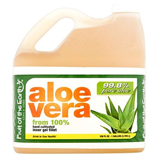 large aloe vera bottle for skin