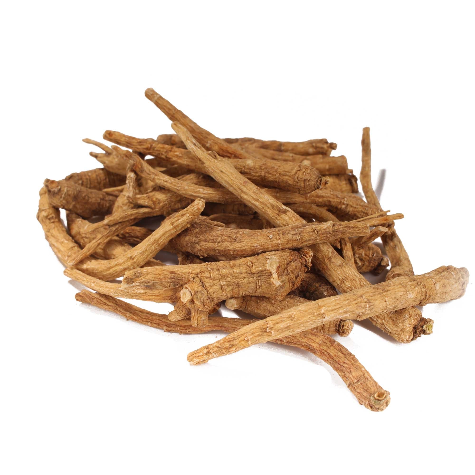 large American ginseng root for soups