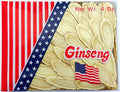 large American ginseng slices for vitality
