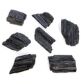large black tourmaline crystal pieces