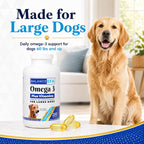 Large breed fish oil supplement