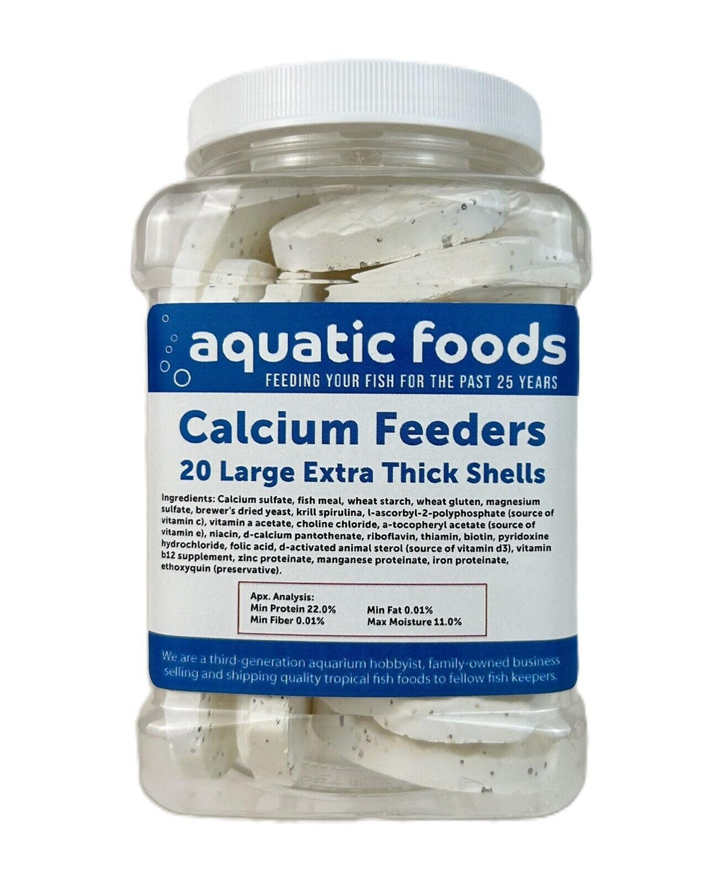 large shells for healthy aquatic pets