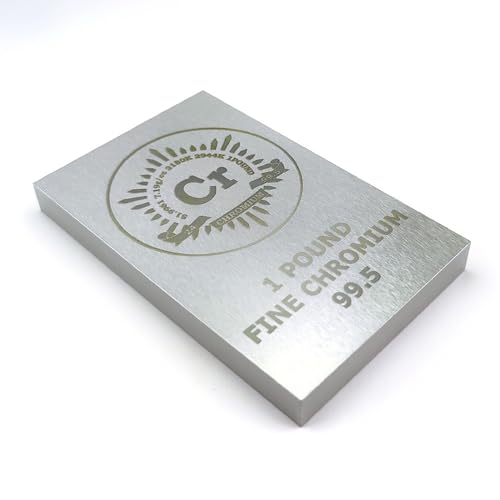 laser engraved chromium metal design