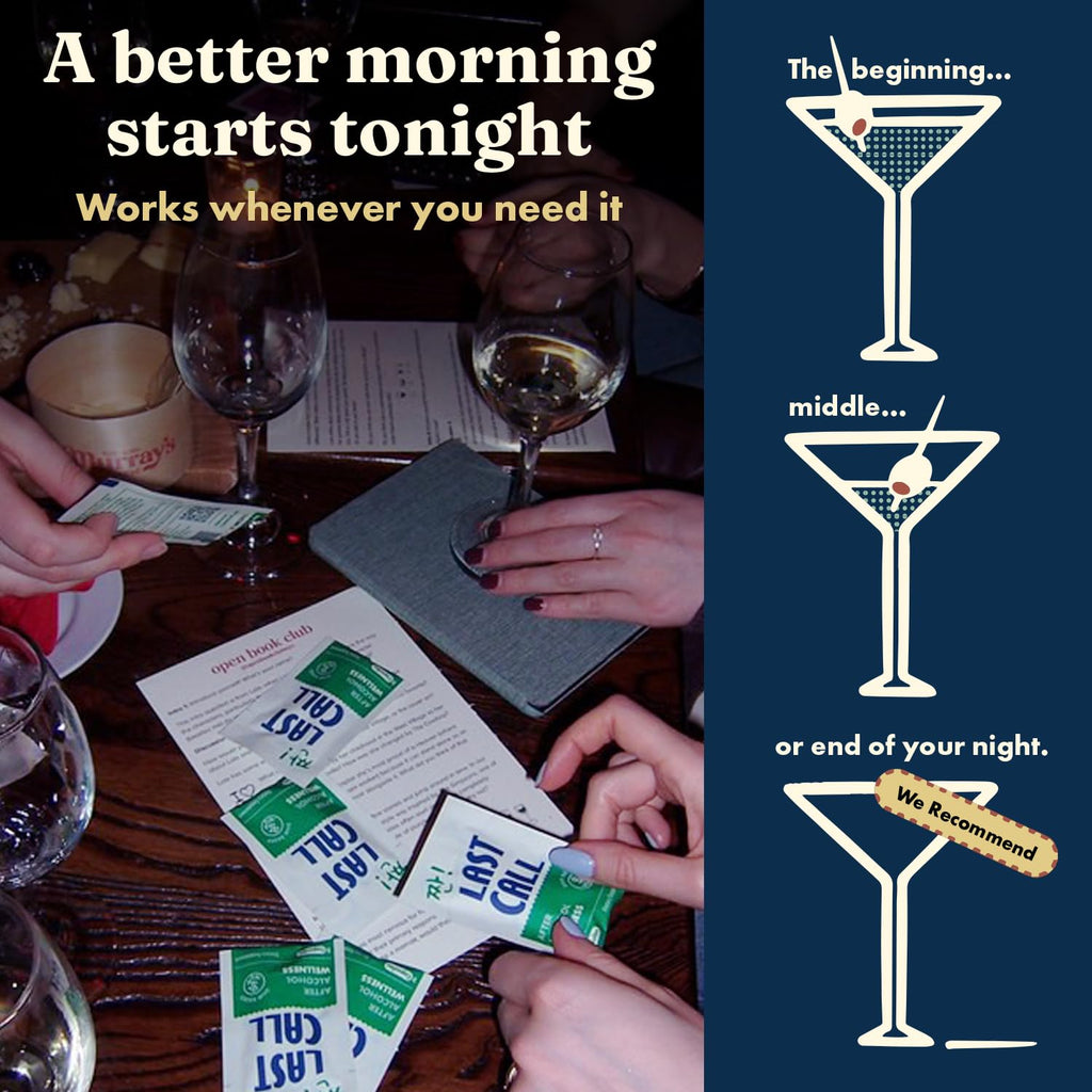 Last Call wellness aid for hydration