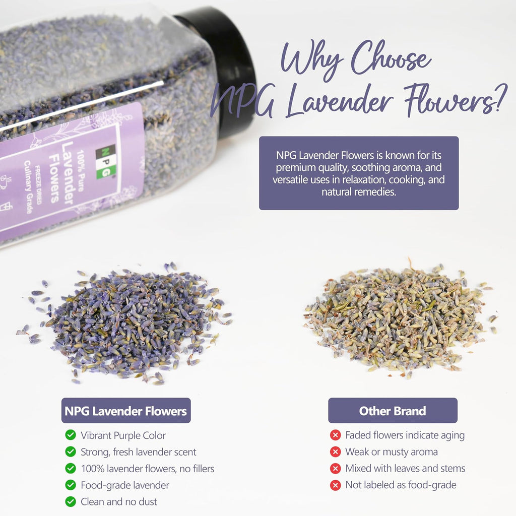 lavender buds for soothing chamomile tea