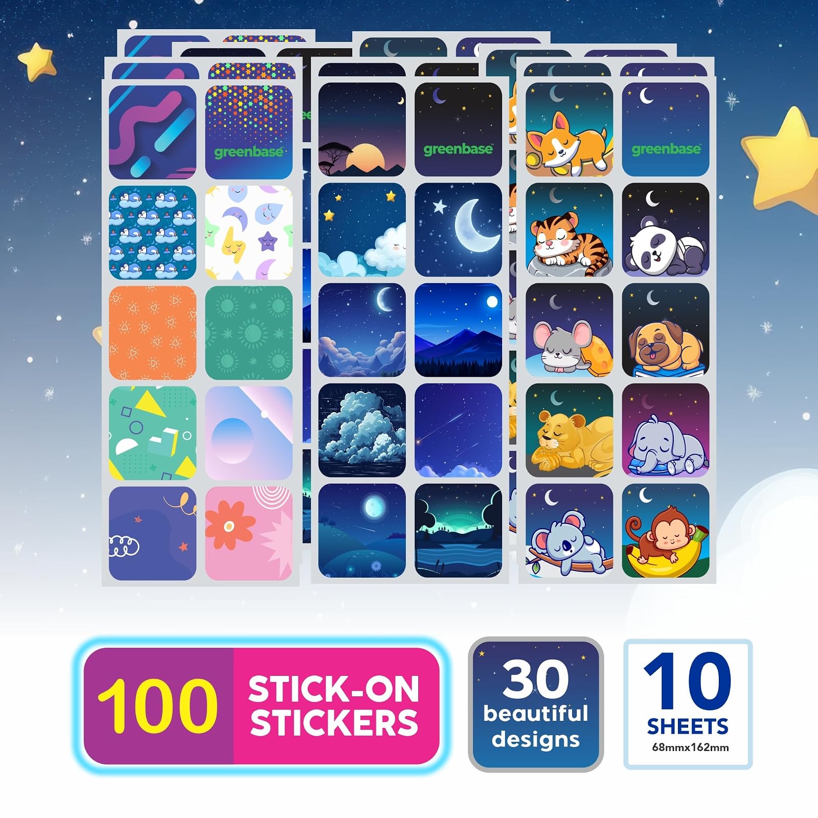 lavender chamomile sleep stickers
