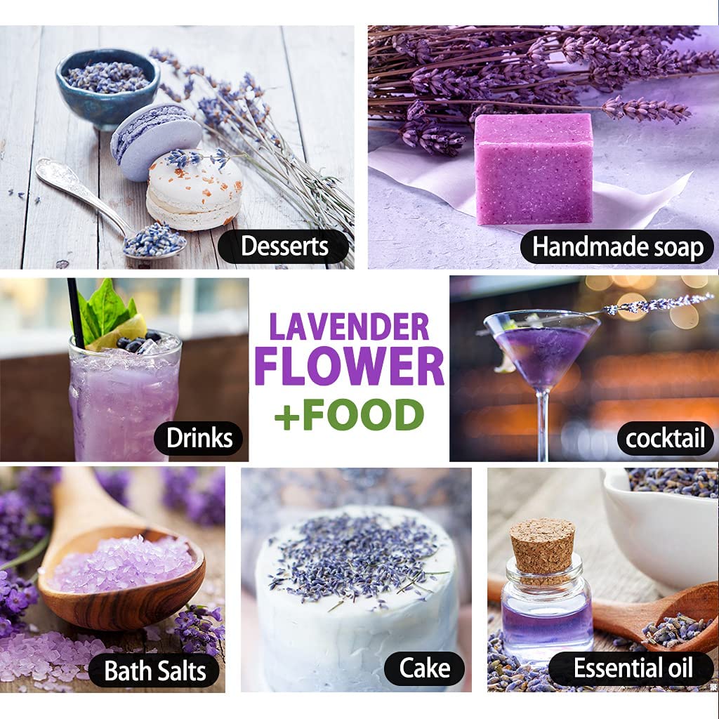 lavender flower buds for herbal tea blends