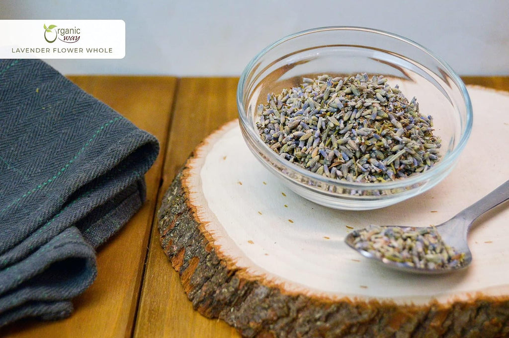 Lavender flower buds for relaxation