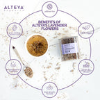 lavender flowers tea for stress relief