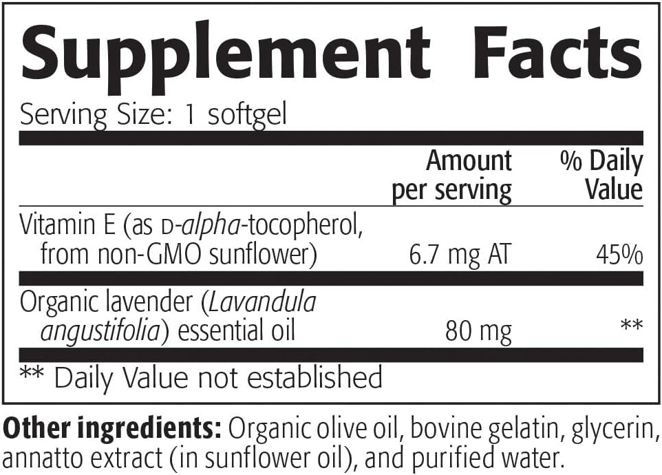 lavender infused blended vitamin & mineral support