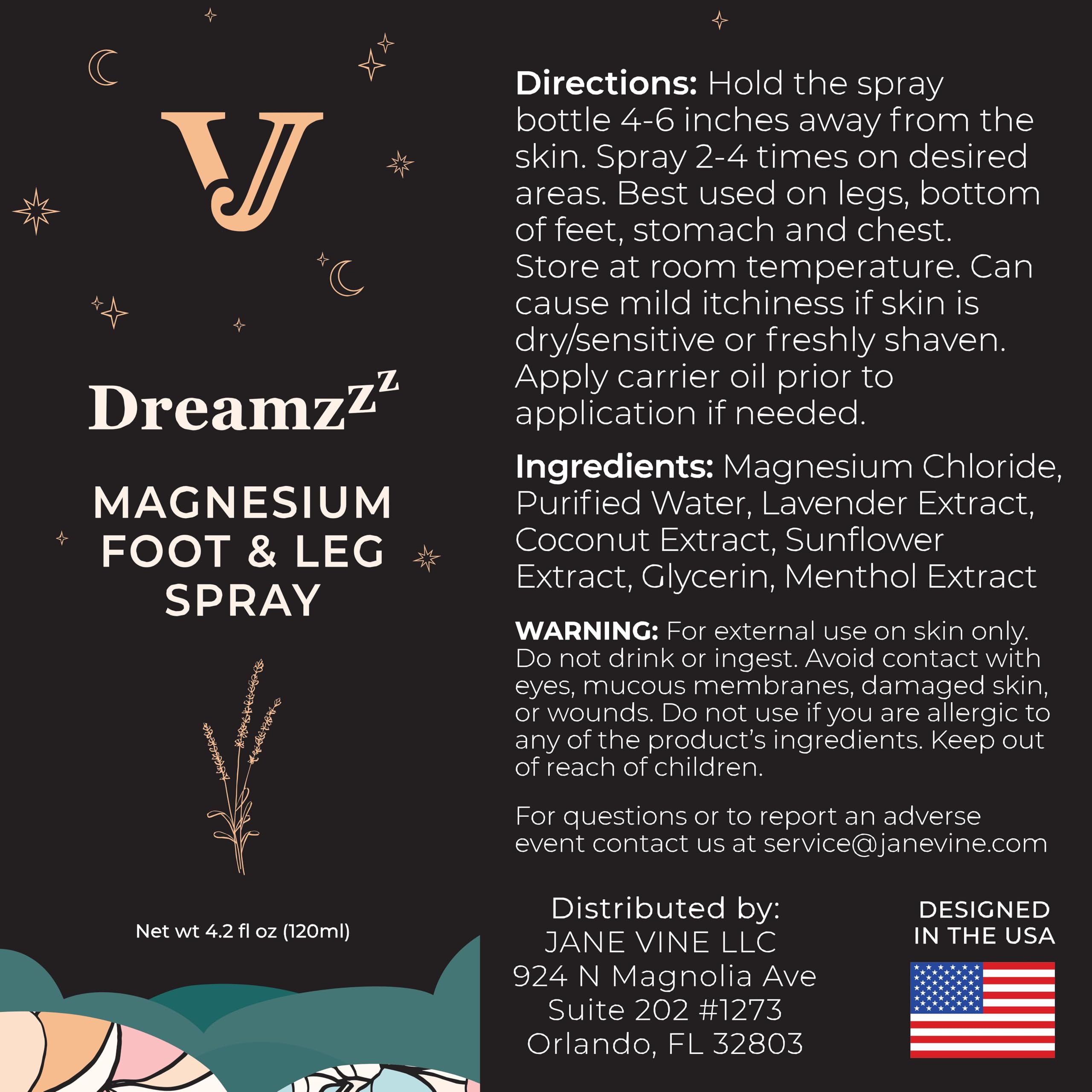 lavender infused magnesium for stress relief