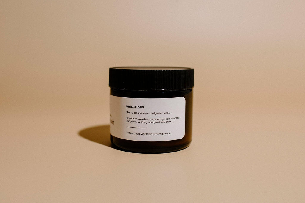 lavender infused magnesium relief balm