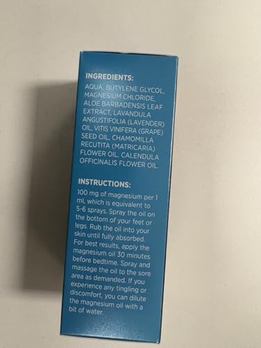 lavender infused magnesium spray for wellness