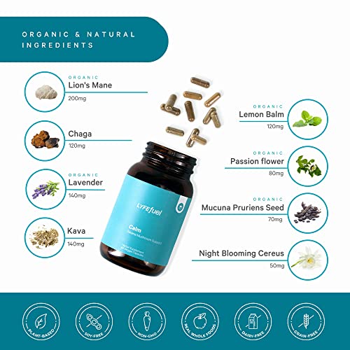 lavender infused mushroom supplement