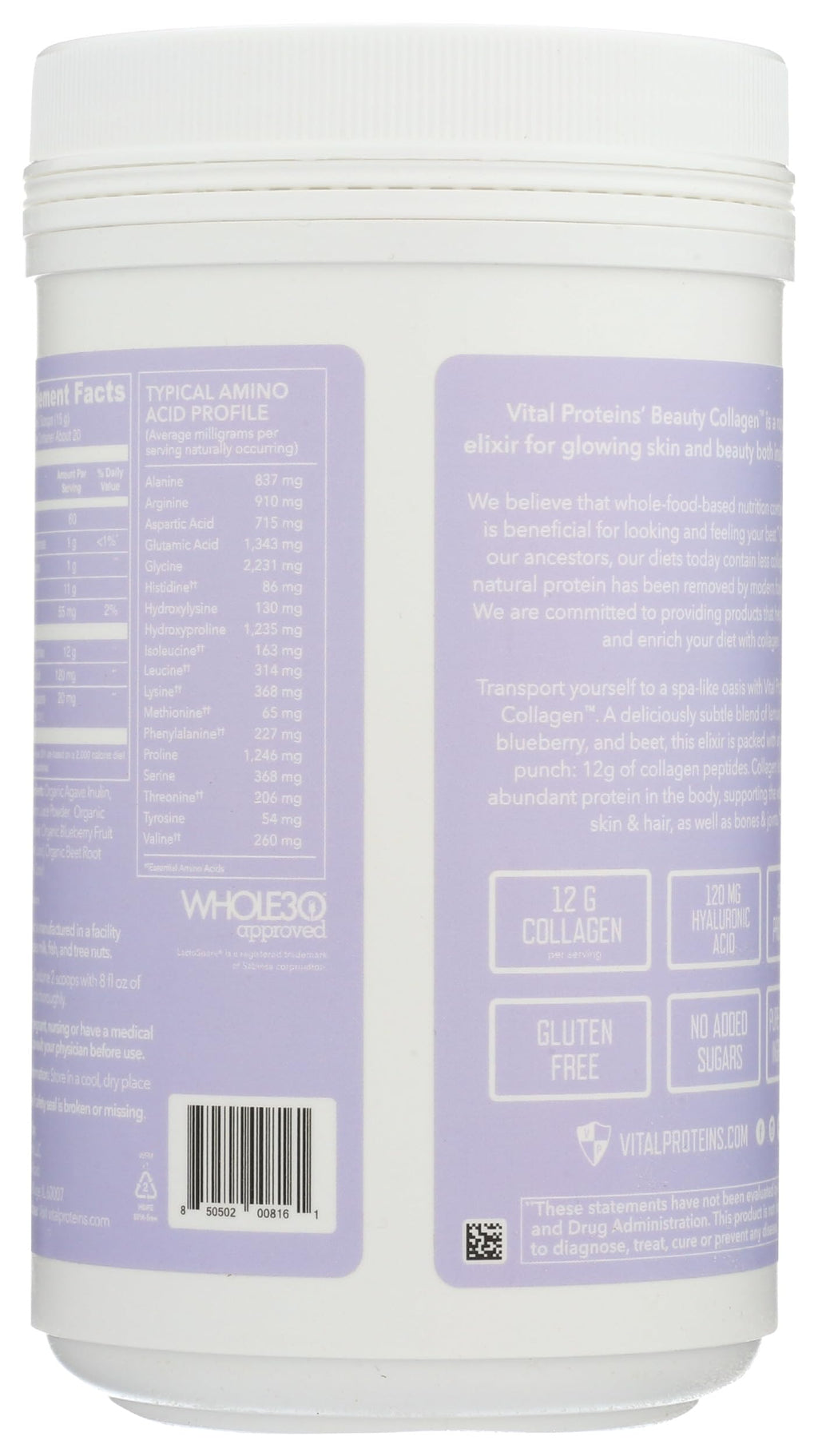 lavender lemon flavour collagen