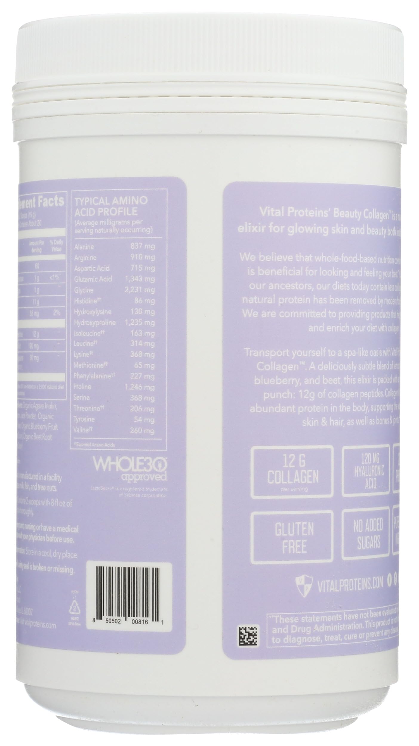 lavender lemon flavour collagen