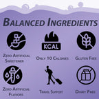 Lavender lemonade drink mix for active lifestyles