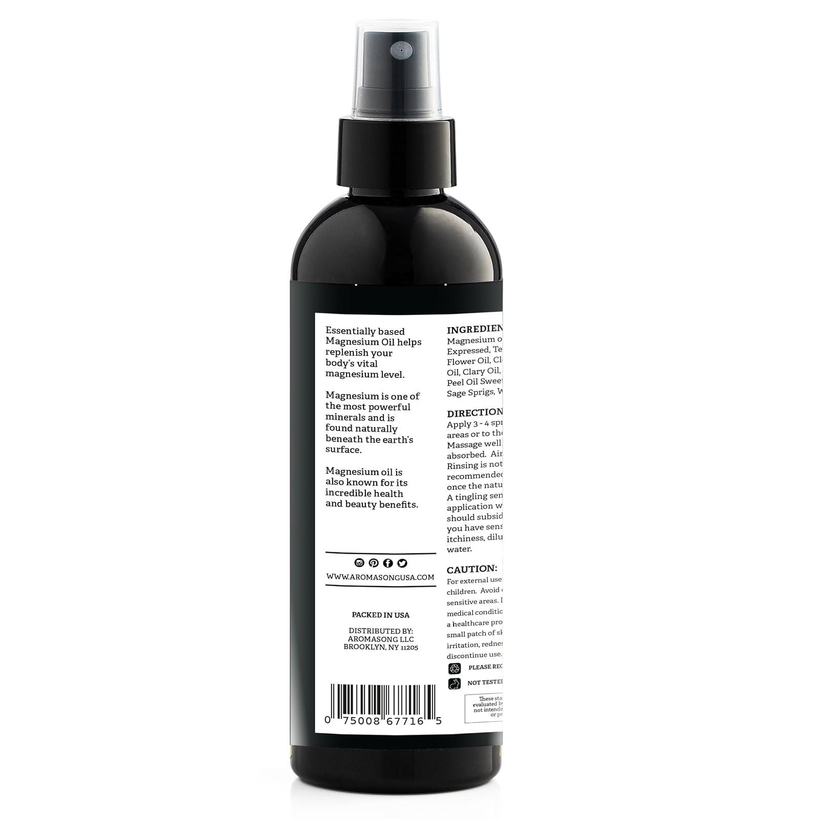 Lavender magnesium spray for soothing nights