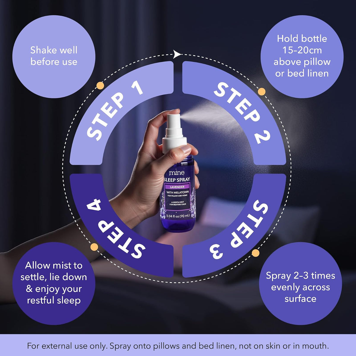 lavender sleep spray for anxiety relief