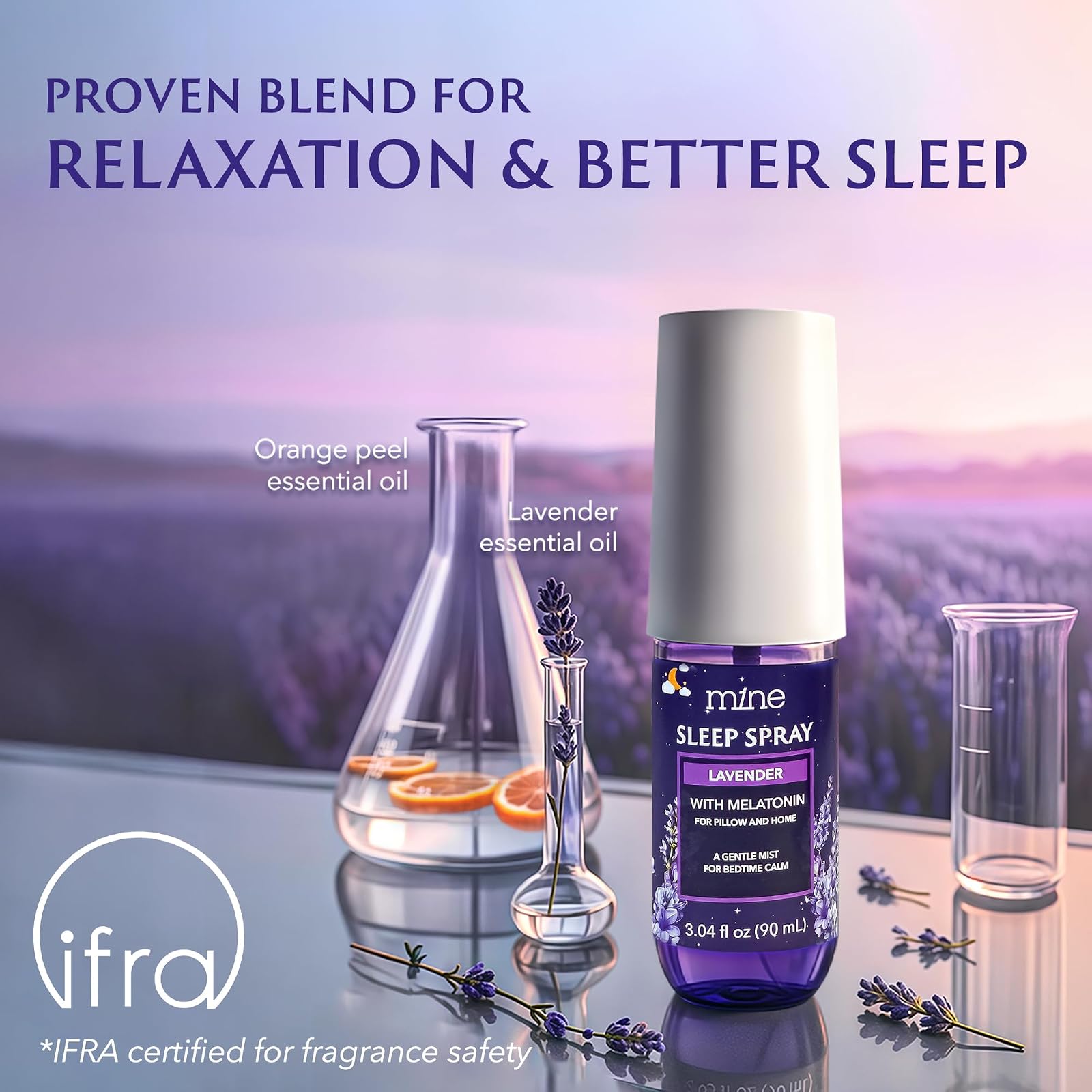 lavender sleep spray for restful nights