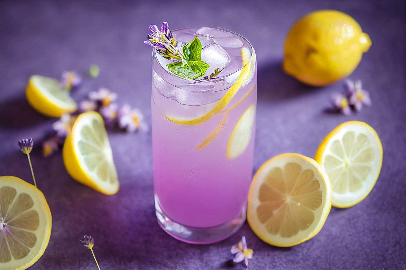 lavender tea for calming effects