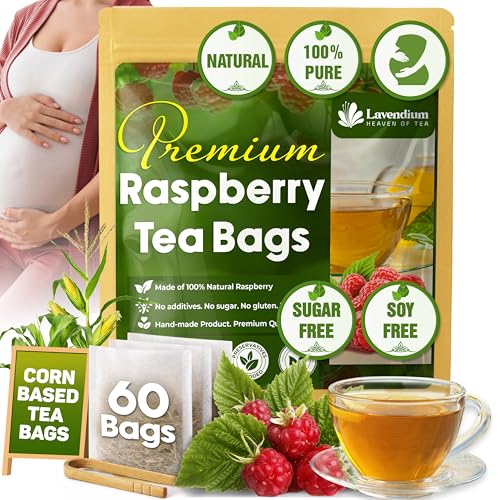 Lavendium raspberry leaf tea bags