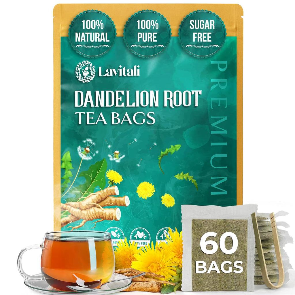 Lavitali dandelion tea bags