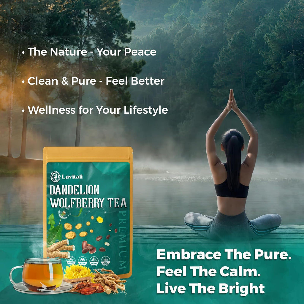 Lavitali herbal tea for relaxation