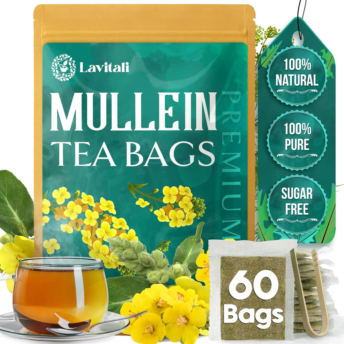 Lavitali herbal tea for relaxation
