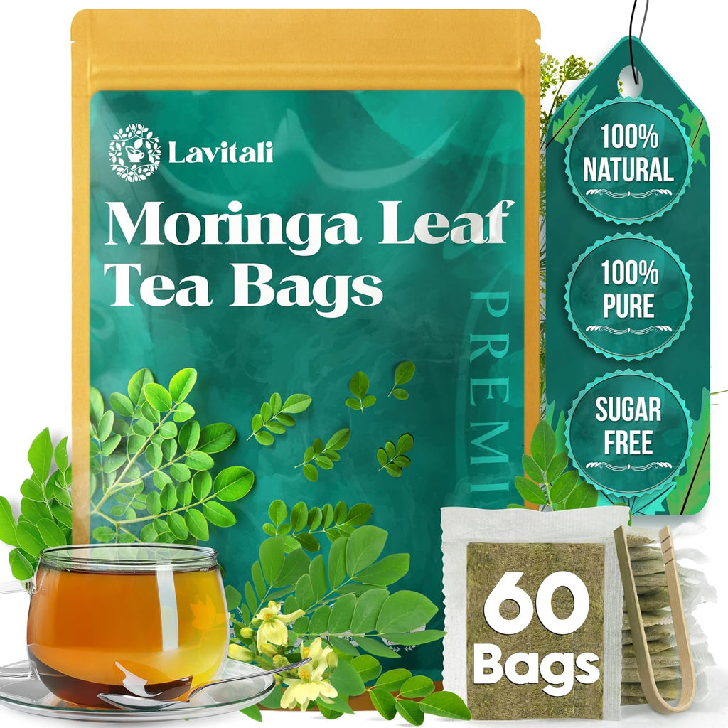 Lavitali Moringa Leaves herbal tea bags