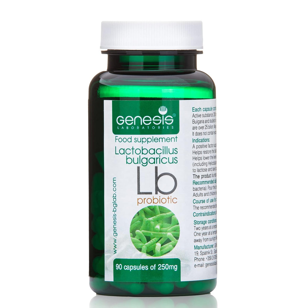 LB probiotic capsules for digestive health