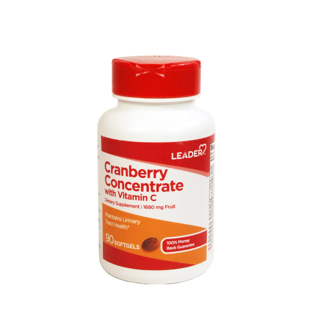 Leader Cranberry Concentrate softgels