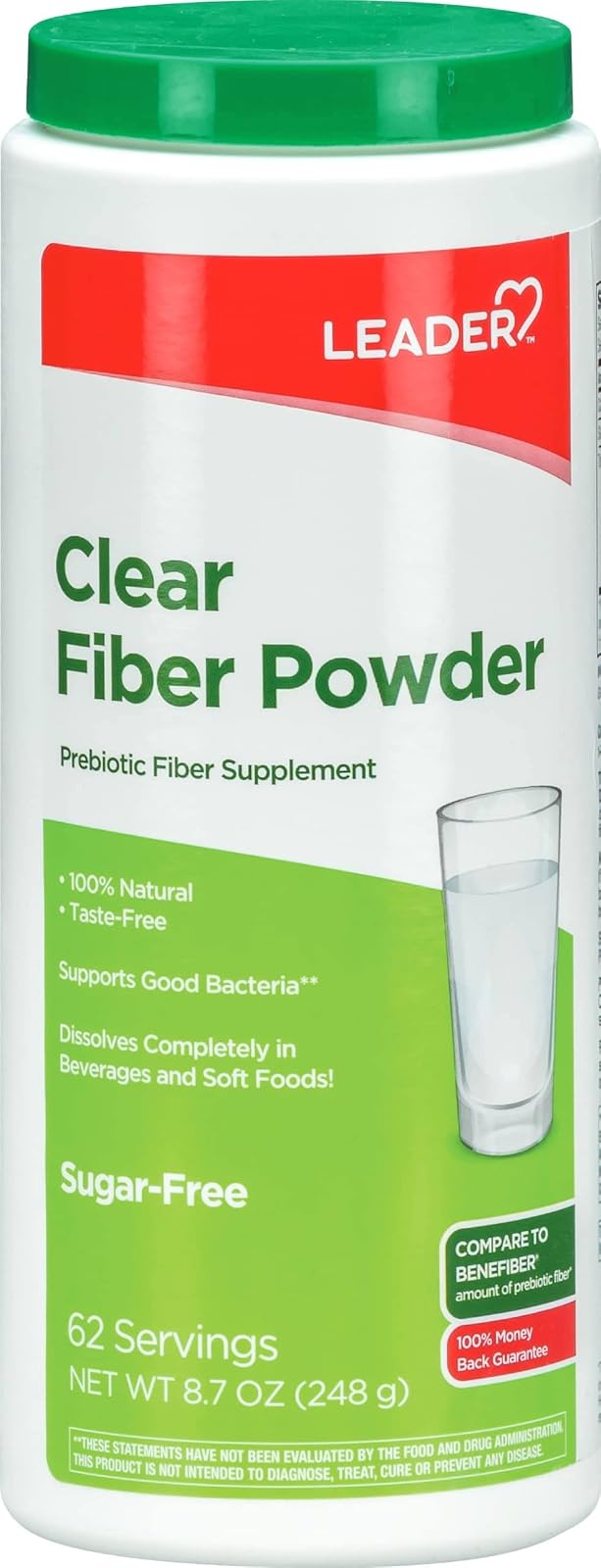 Leader fiber supplement for digestion