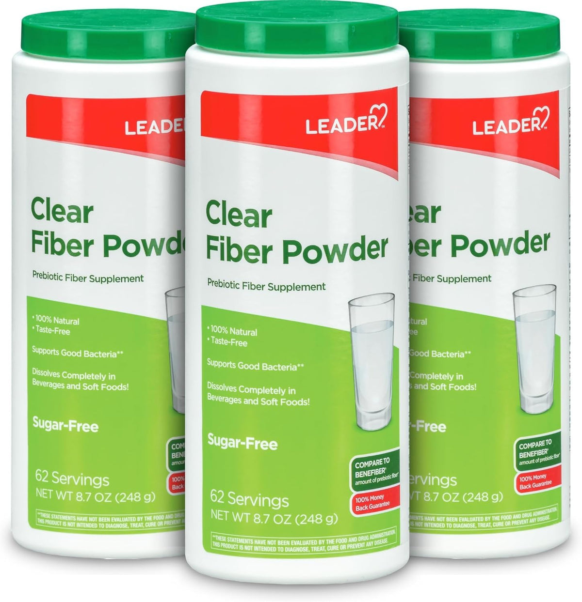 LEADER fiber supplement for digestion