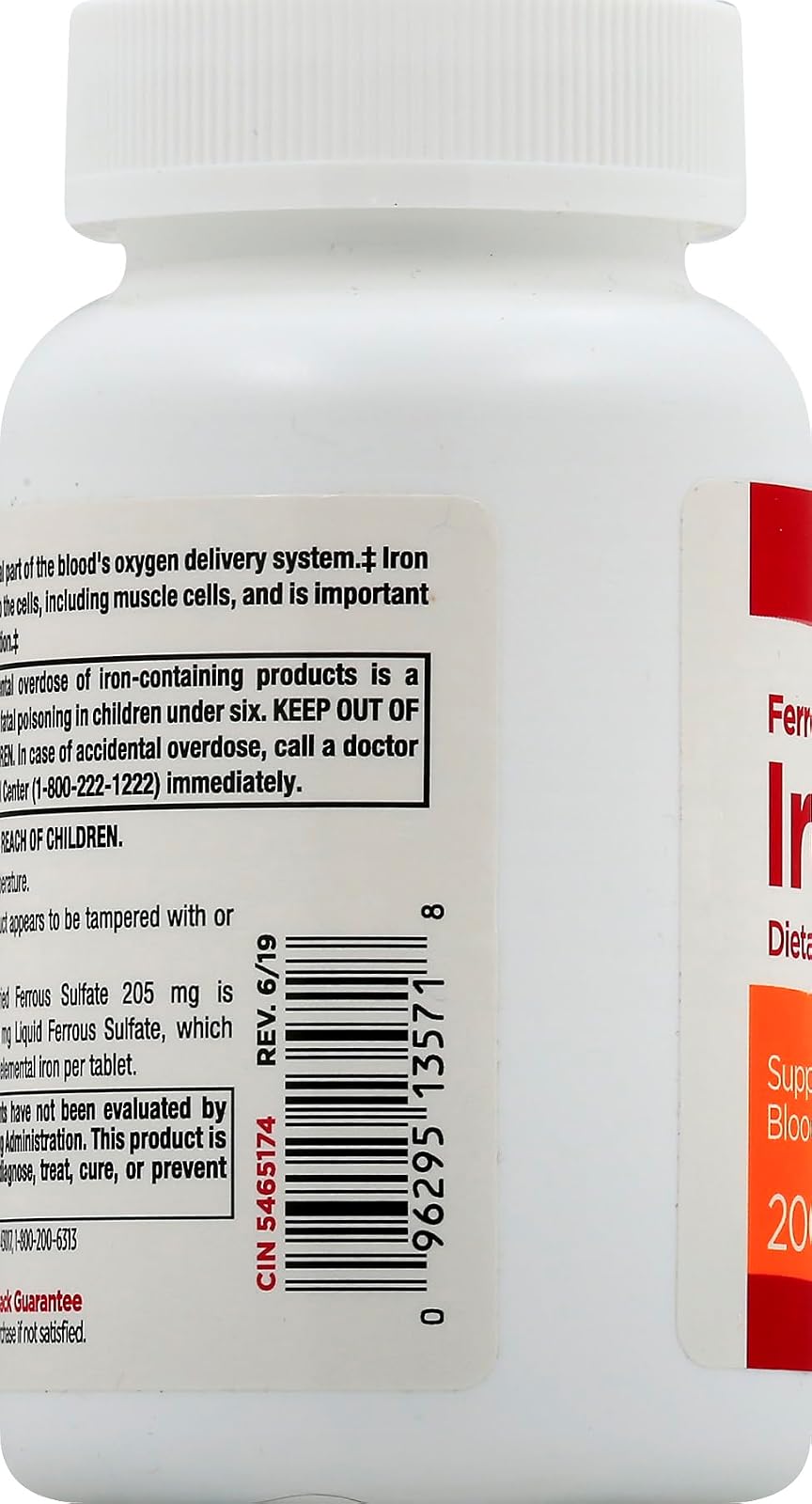 Leader iron supplement for vitality