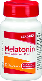 Leader Melatonin 10 mg for restful sleep