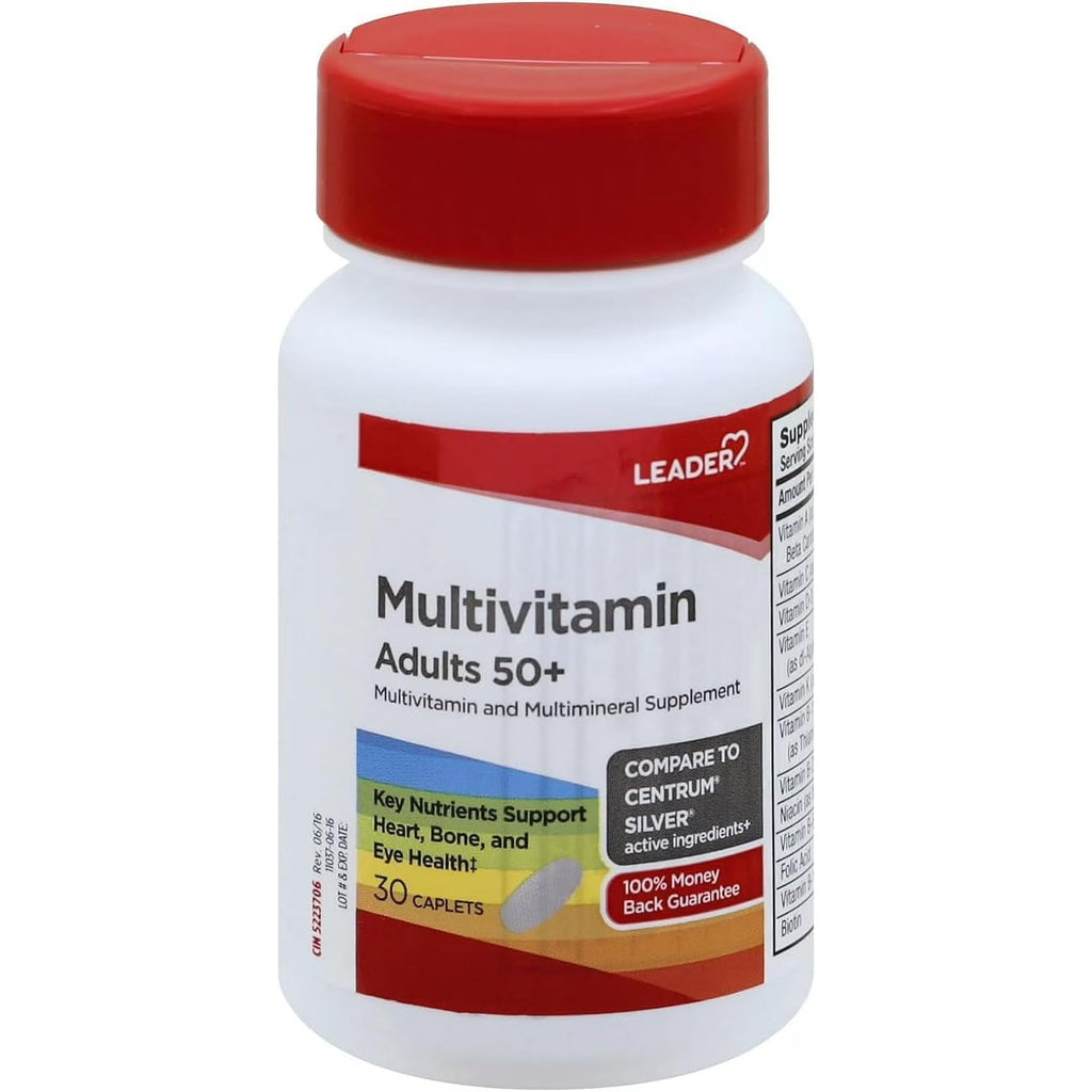 Leader multivitamin for adults 50+
