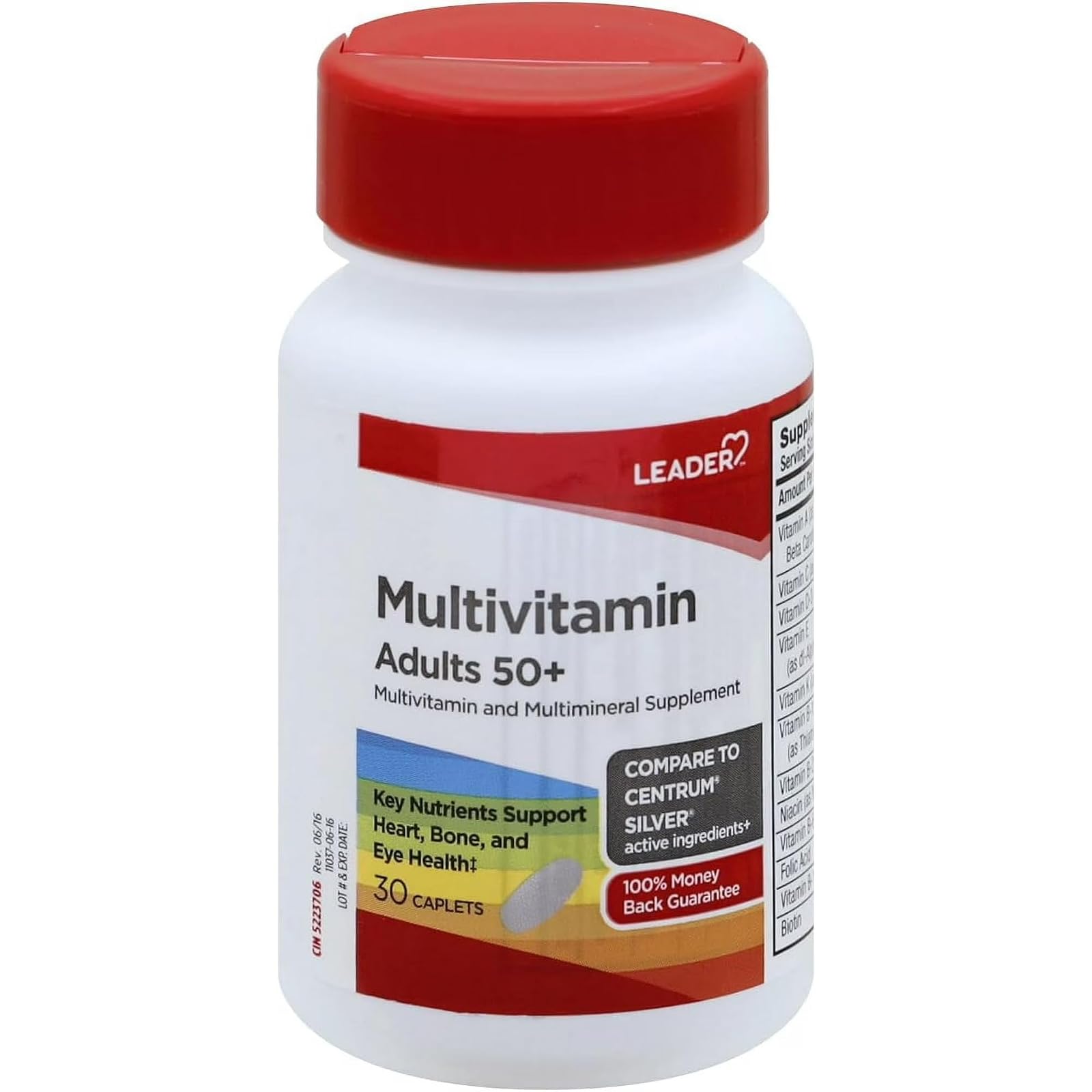 Leader multivitamin for adults 50+