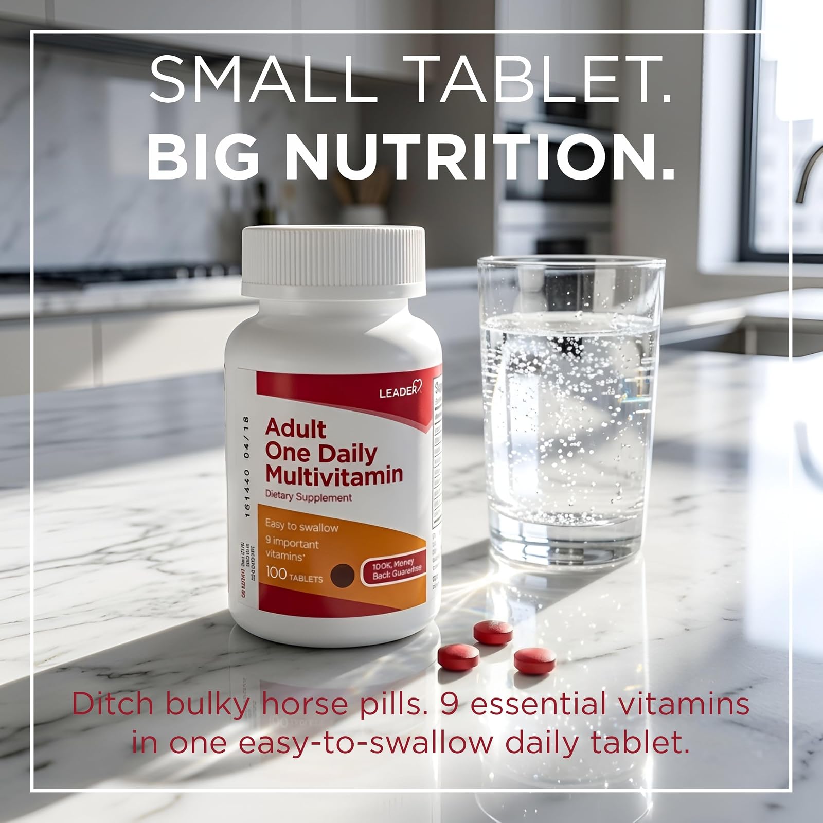 Leader multivitamin supports immune function