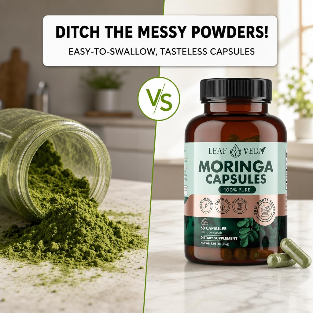 Leaf Veda Moringa for immune support
